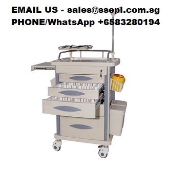 Mild steel resuscitation trolley – Singapore Specialized Engineering ...