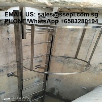 Heavy-Duty Sump Pit Ladders - SSEPL